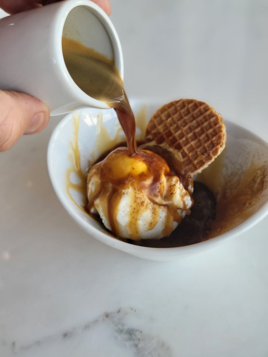 Stroopwafel Affogato | White Tree Cafe & Coffeehouse